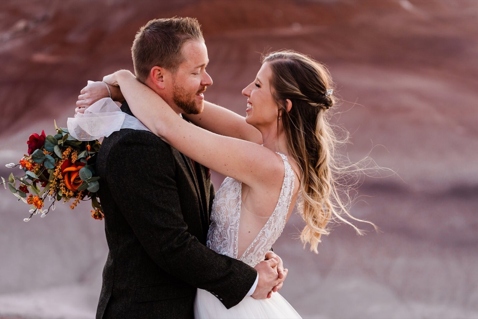 A Capitol Reef Wedding, With A Detour To Mars... - The Outlovers